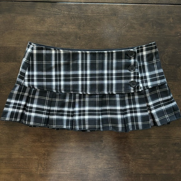Body Central | Skirts | Plaid Pleated Micro Mini Skirt | Poshmark